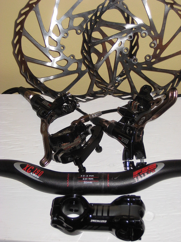 2010 Custom Avid Elixir R CR SL FREE Handlebars & Stem For Sale