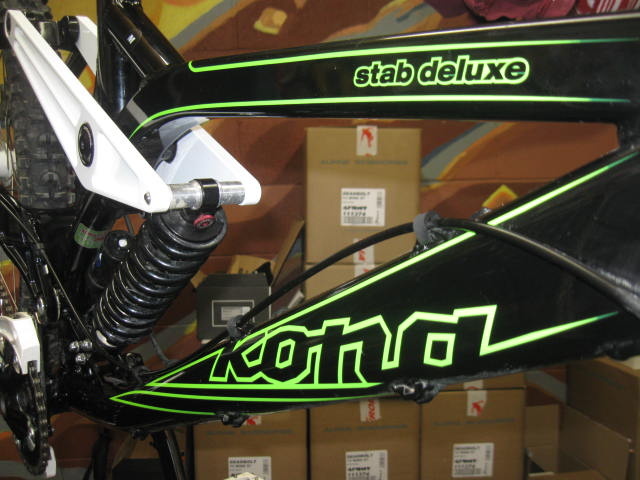 2010 kona stab deluxe frame medium used once For Sale