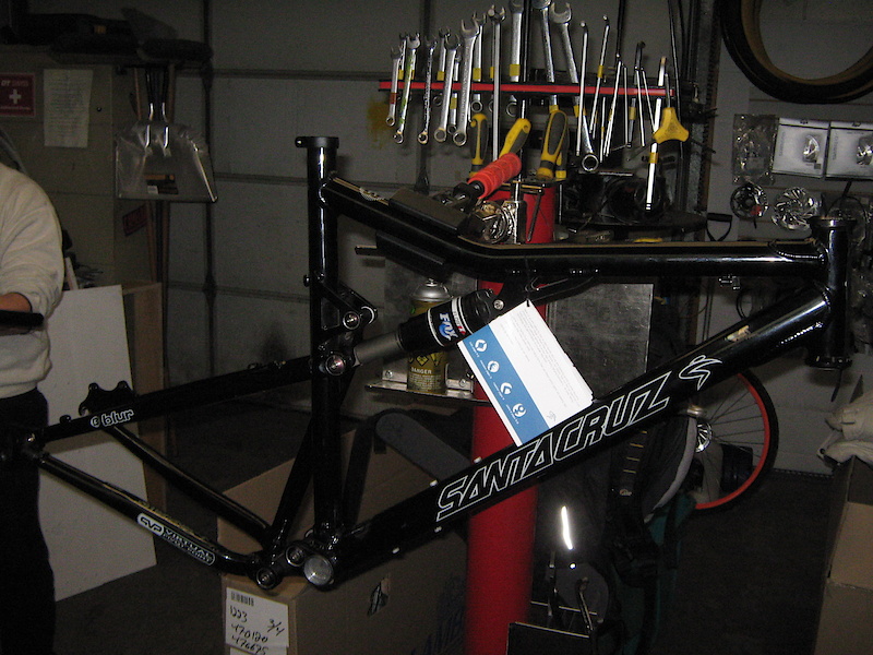 BLUR XC frame, NEW, large, gloss black. For Sale