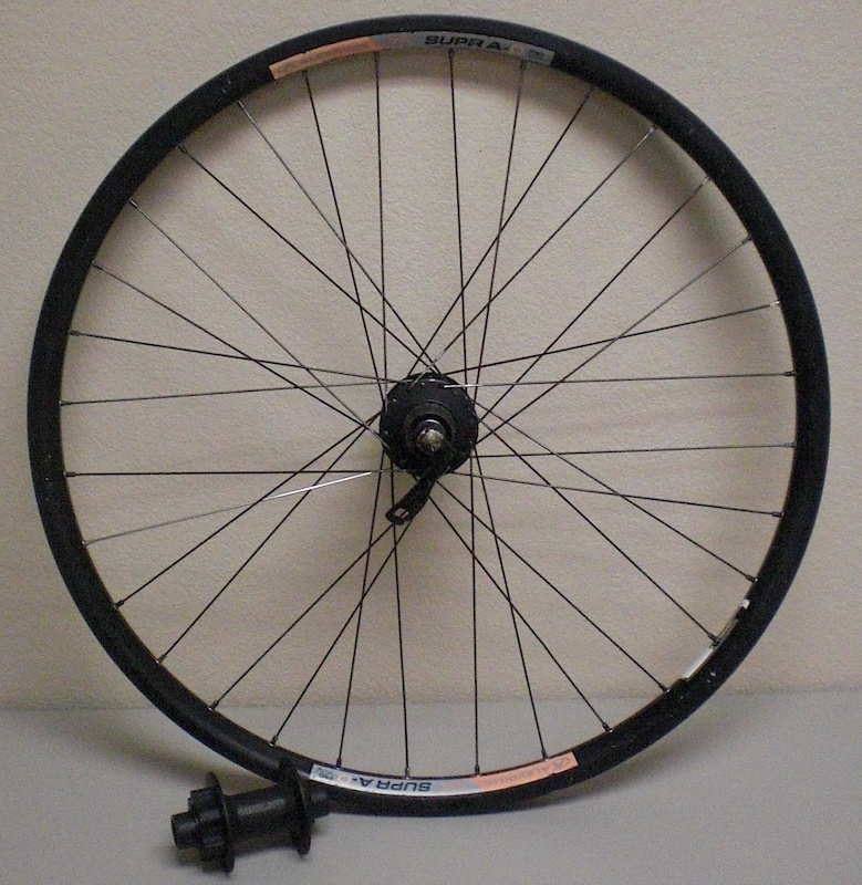 26 inch Rear Wheel & 20mm Thru-Axle Front Hub For Sale