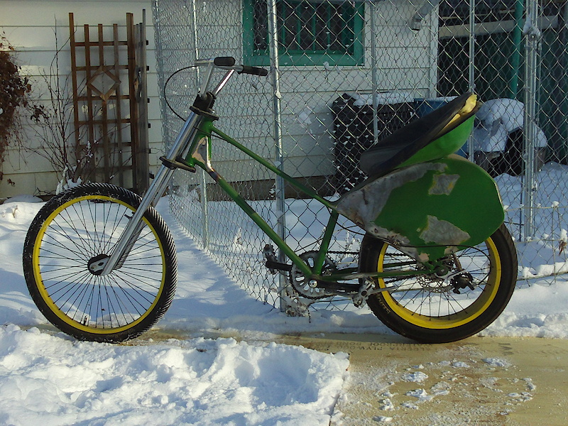 Custom built John Deere theme bike For Sale