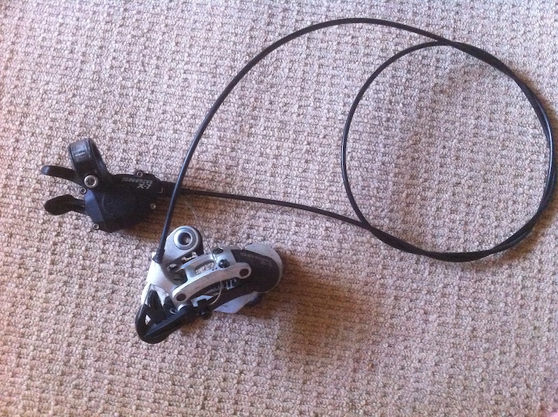 sram x7 shifter and sram x5 derailleur For Sale