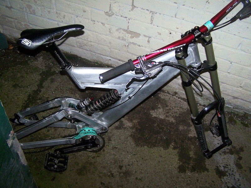 solid mission 9 frame....chromed....dhx4.... For Sale