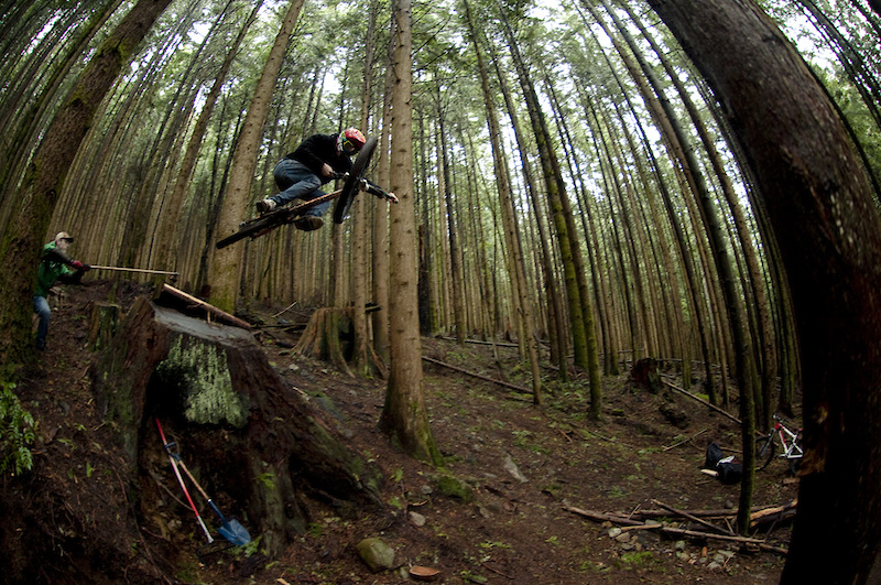 John's Trail Mountain Biking Trail - Maple Ridge, BC