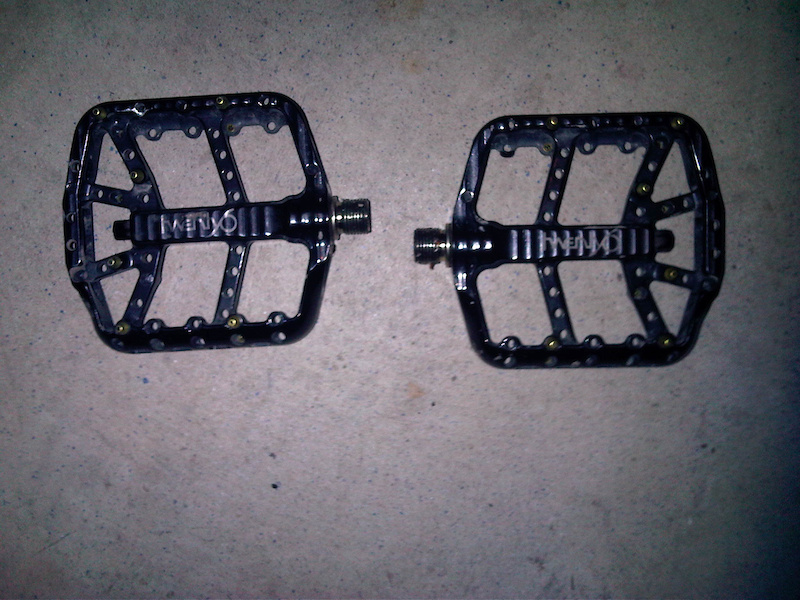 2010 twenty6 ti pedals gold/bronze pins For Sale