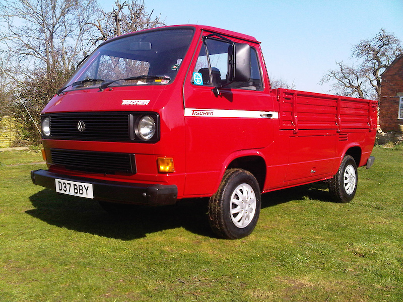 Super RARE! VW T25 Tischer Pickup at Super RARE! VW T25 Tischer Pickup ...