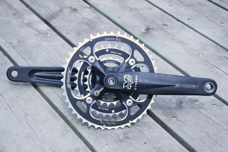FSA Xtreme V Drive X cranks and bb For Sale