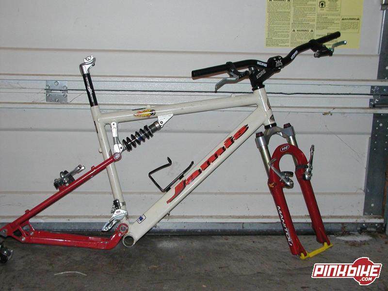 1998 Jamis Dakar Expert Frame w/ Extras FREE SHIPPING TO USA For Sale