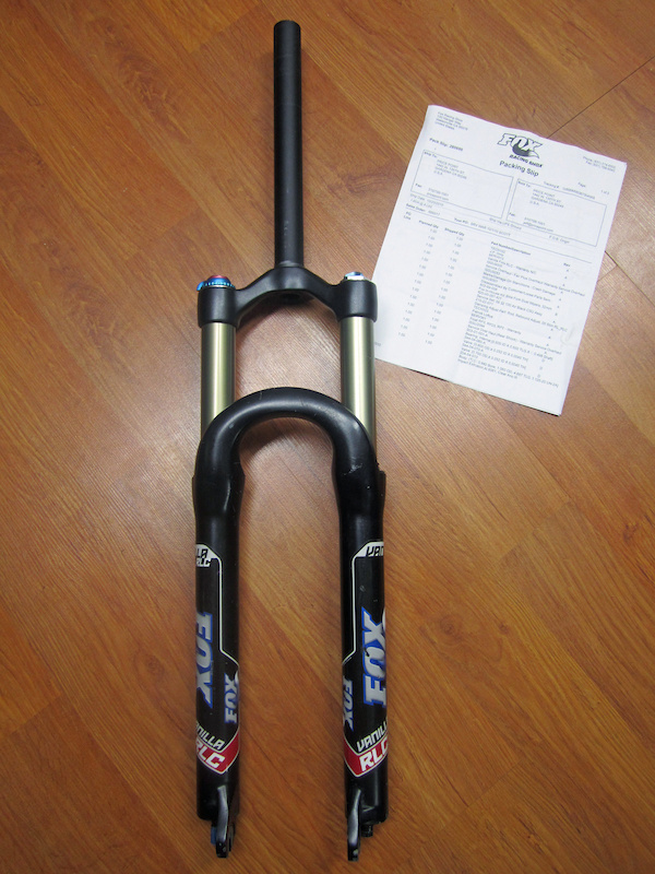 Fox 130mm Vanilla RLC Fork For Sale
