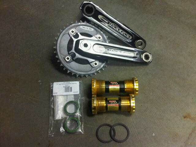 Race Face Diabolus DH Crank set with BB For Sale