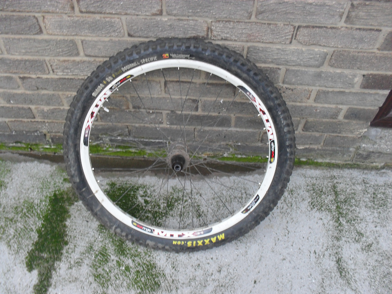 2010 F+R sun ringle mtx rims on demon hubs For Sale