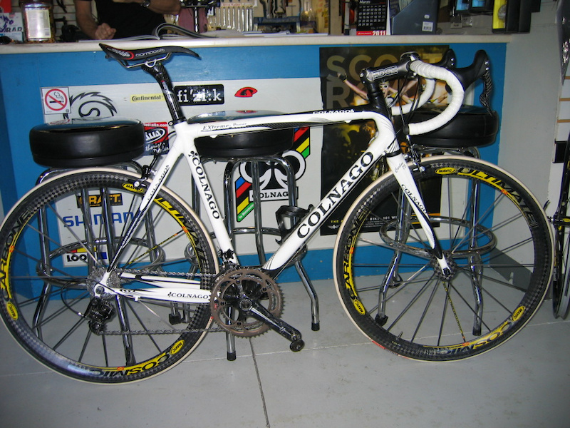 2009 Colnago Extreme Power Campanolo super record 11sp w/ Ma For Sale