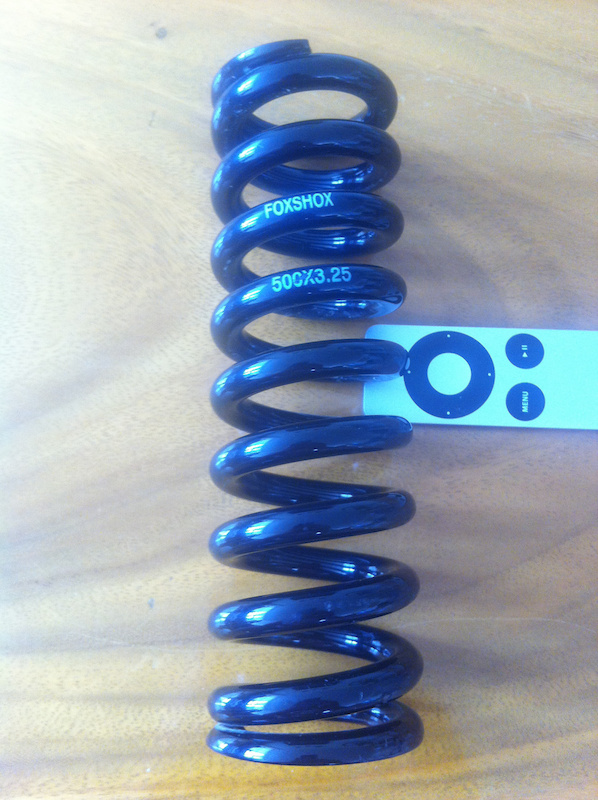 500lb x 3.25" Fox rear spring For Sale
