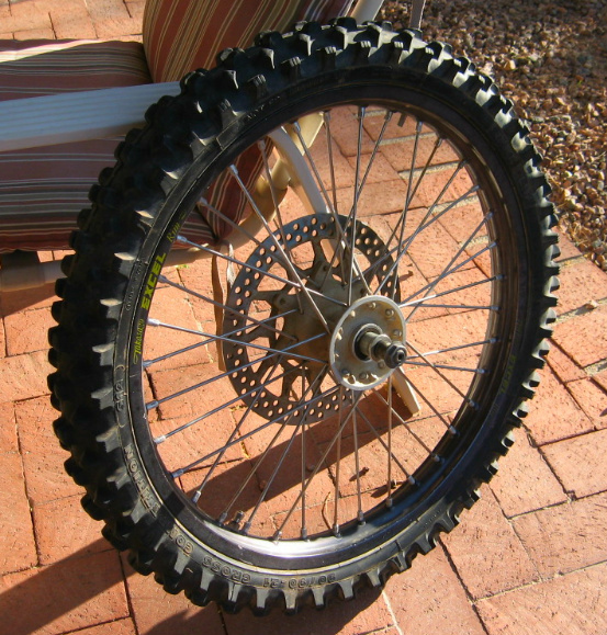 MX complete front wheel For Sale