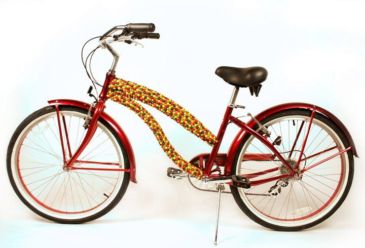 skittles rider. at skittles bike in Mississauga, Ontario, Canada ...