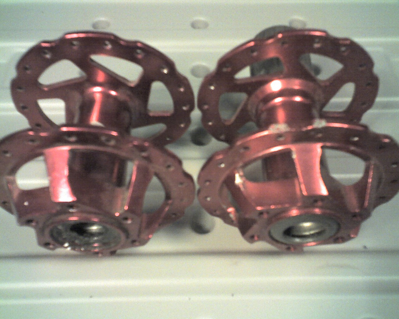 Specialized Red Hubs 36 Spoke. For Sale