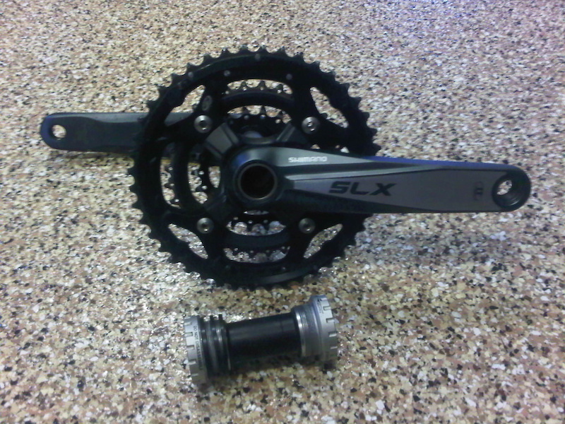 Shimano SLX Crankset (FC-M660) - 175mm, BB Included For Sale
