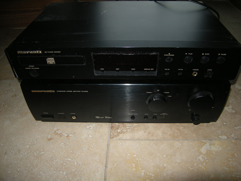 Marantz PM-44 SE Amp and MARANTZ CD5400 CD PLAYER For Sale