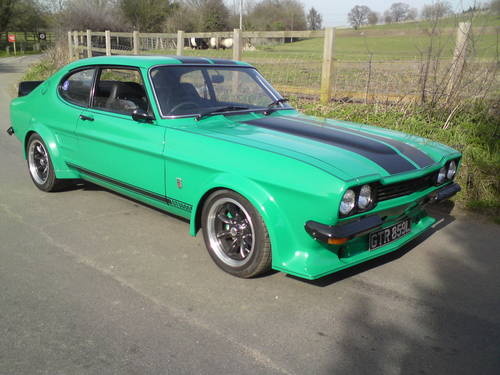 ford capri rs 3.1 at road in alloa, Scotland - photo by dr3w9 - Pinkbike