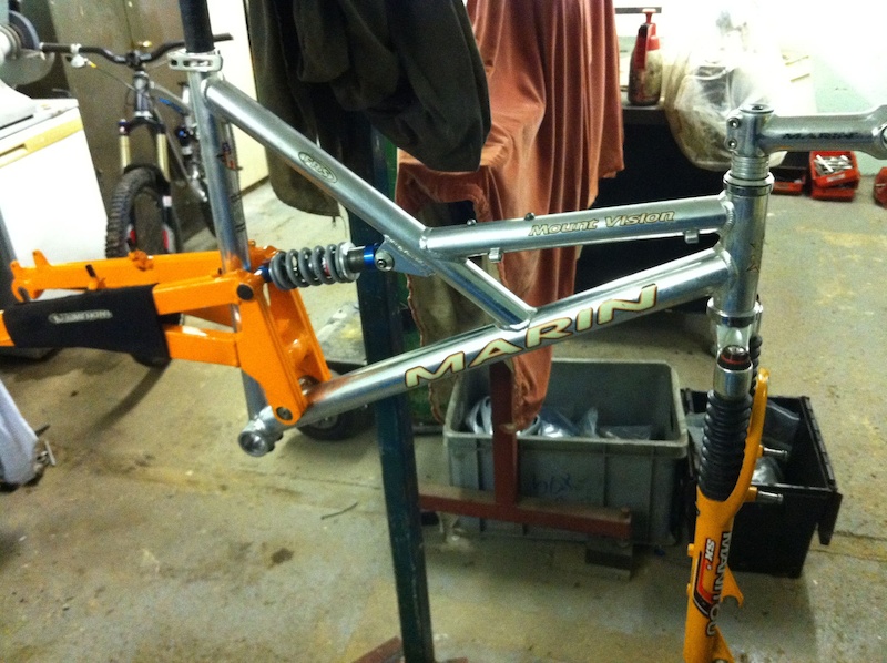 2001 Marin Mount Vision including Fox shock and Manitou SXR fork For Sale