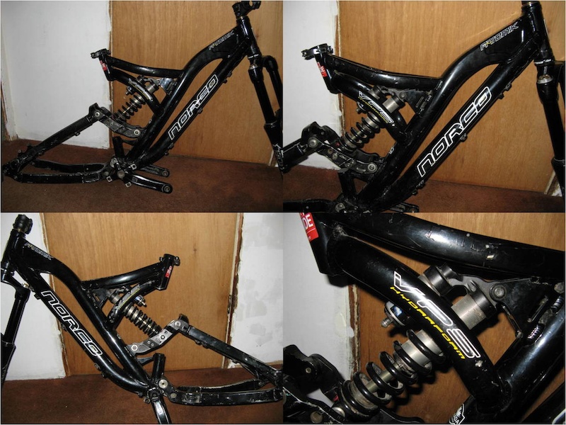 Norco Atomik VPS DH Mountain Bike Frame FOX DHX 3.0 and Part For Sale