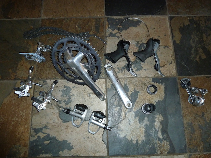 Shimano Ultegra 6603 triple groupset For Sale