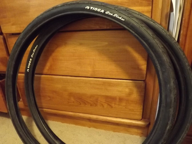 (2) Tioga City Slicker Tires 26" x 1.5" For Sale