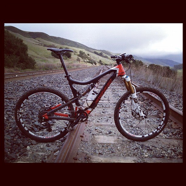 Santa Cruz Blur TRc with Fox Rp23 Kashima - Large! For Sale