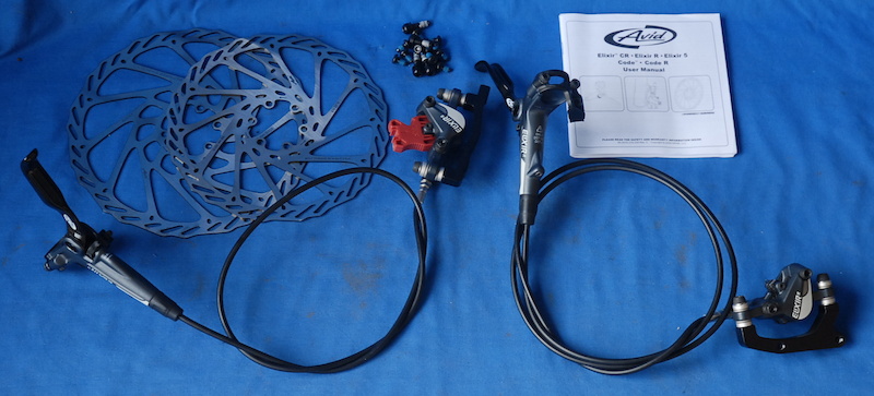 2011 Avid Elixir R Disc Brakeset - 203mm/180mm NEW For Sale