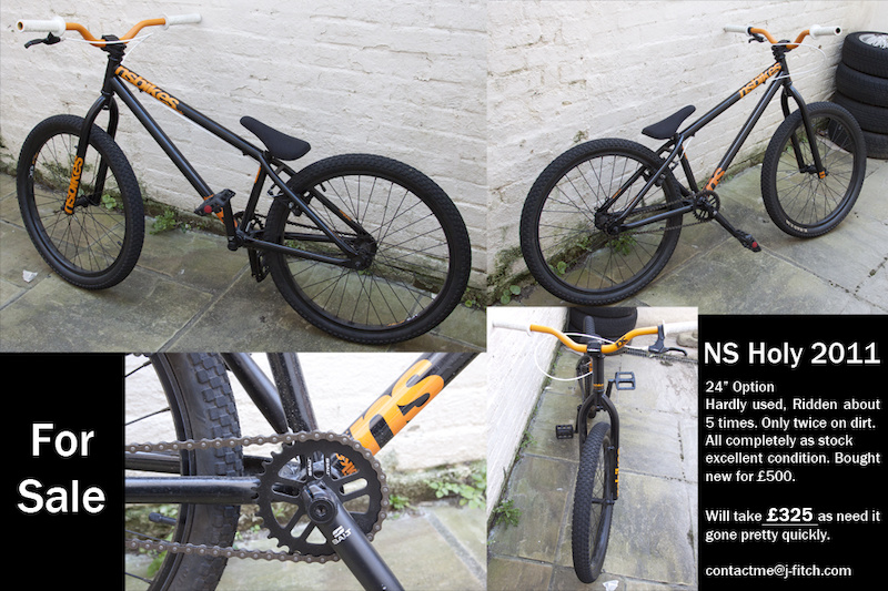 2011 NS Holy 2 () 24", Hardly Used, All as Stock For Sale
