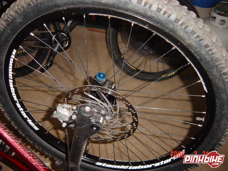 Atomlab trailpimp on hadley 20mm disk hub cheap!! For Sale