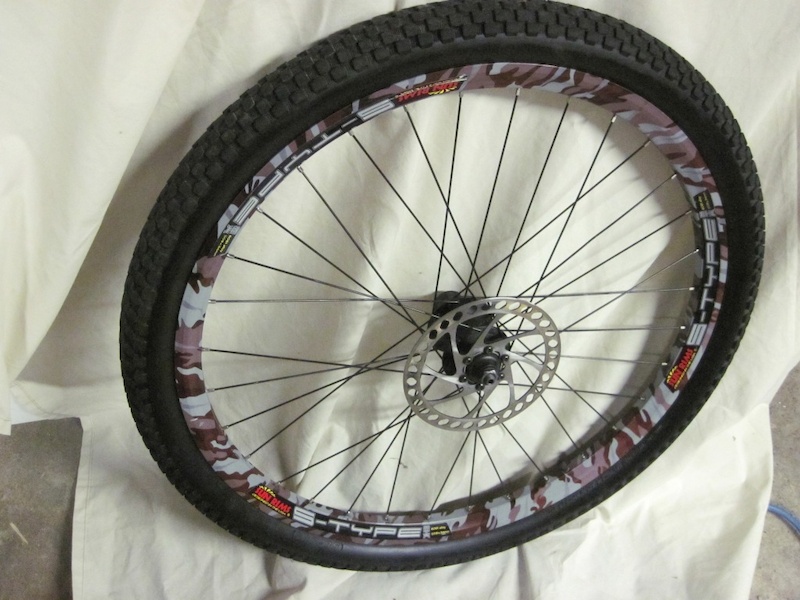 Sun Rim S-Type Camo 26" Rear Wheel For Sale