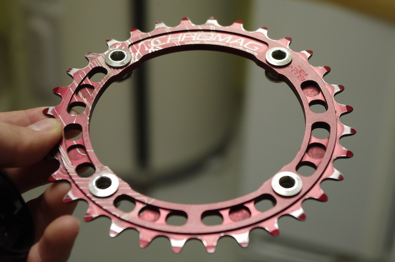 Red Chromag 32T Chainring For Sale