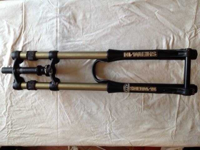 Manitou Sherman Triple Clamp Forks For Sale