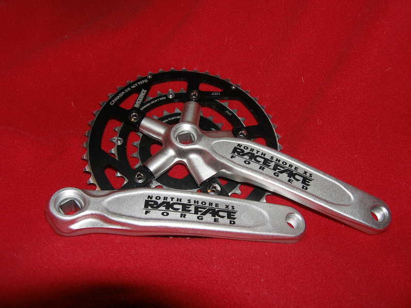 Race Face north shore xs forged cranks 175mm Square taper For Sale