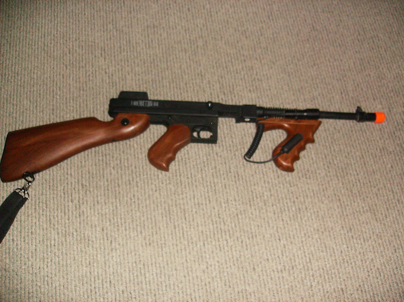 Softair Thompson "Chicago Typewriter Tommy Gun" For Sale