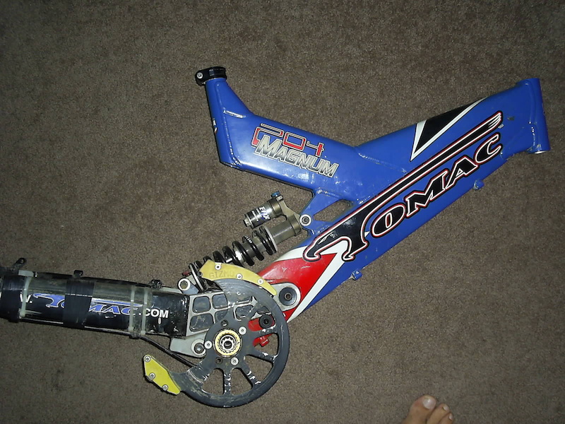 TOMAC 204 MAGNUM frame and rear shock For Sale