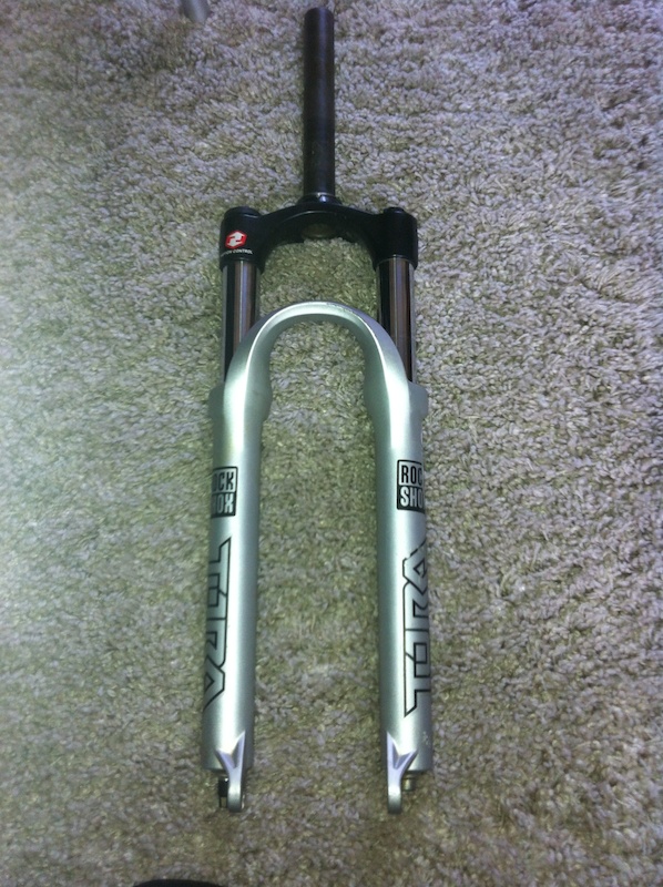 Rockshox Tora 318 Front Mtb forks. silver 100mm Rock Shox Ai For Sale