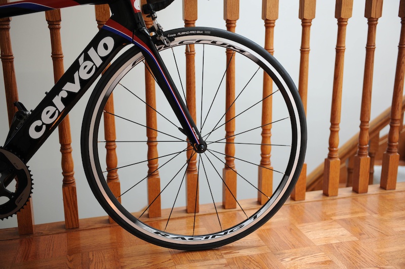 Fulcrum Racing T Wheelset w/ Tires and Tubes For Sale