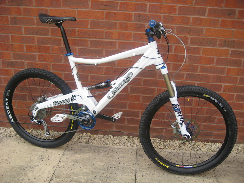 2011 Orange 5 pro 20'' large, cloud white, with upgrades For Sale