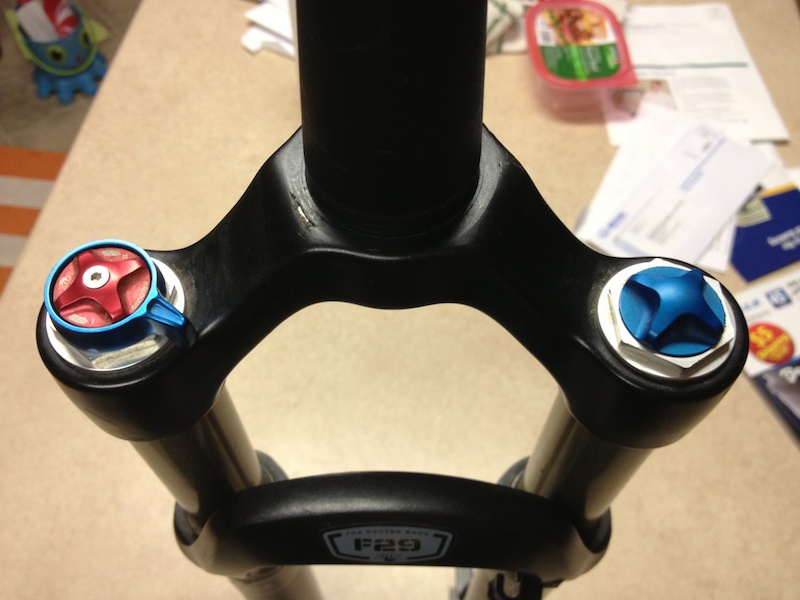 2011 Fox F100 RL 29 w/E2 steerer, custom G2 Geometry, 51mm offset For Sale