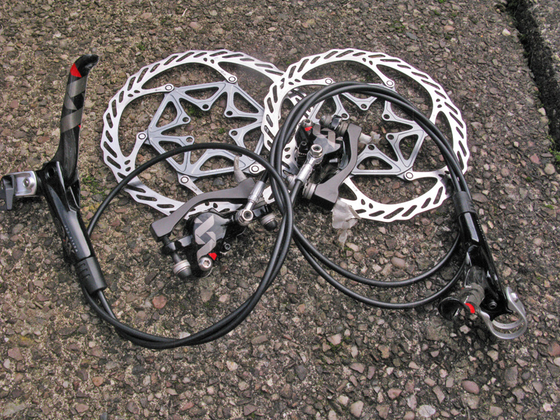 SRAM XX World Cup brakes - front and rear. For Sale