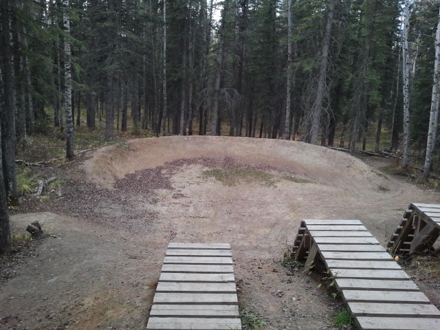 Drop Zone Mountain Biking Trail - Hinton, Alberta