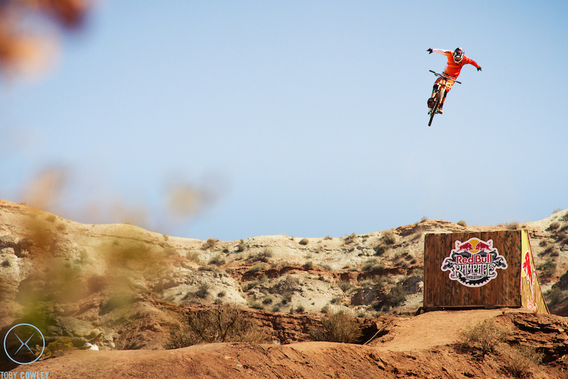 Kyle Strait at Red Bull Rampage in Virgin, Utah, United States - photo ...