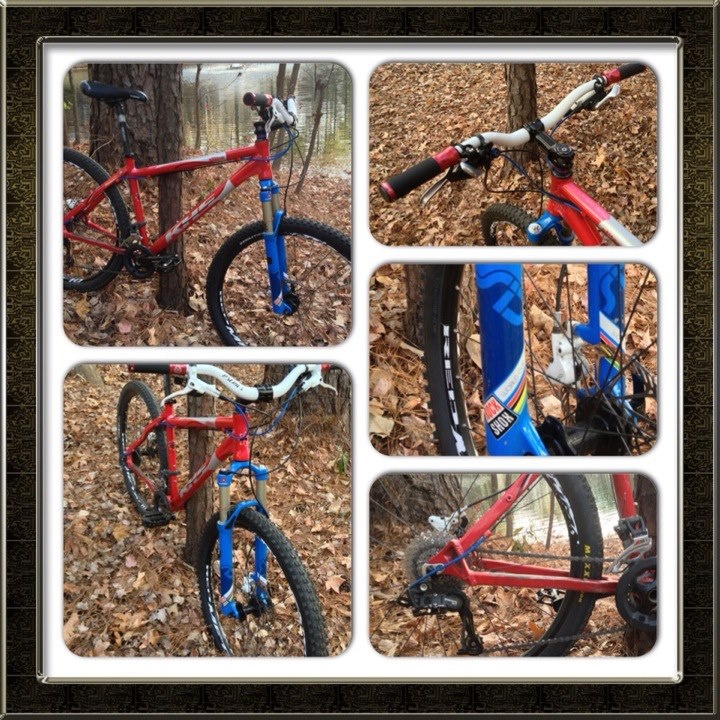 2010 KHS Alite 300 Custom Hardtail Mountain Bike, Medium Frame For Sale