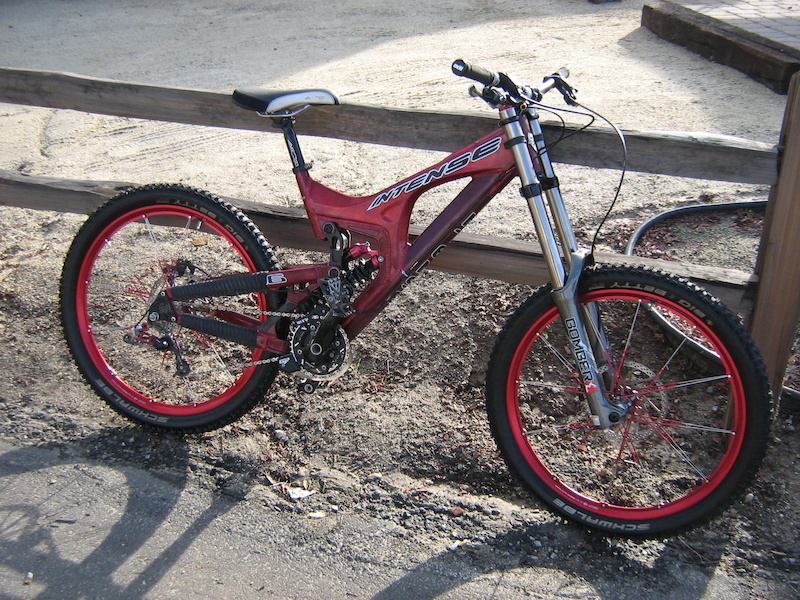 Intense M6 Red Ano Large DH complete For Sale