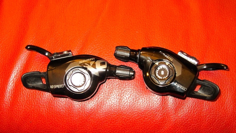 SRAM X0 shifter - 2x10 / 10-speed - Black For Sale