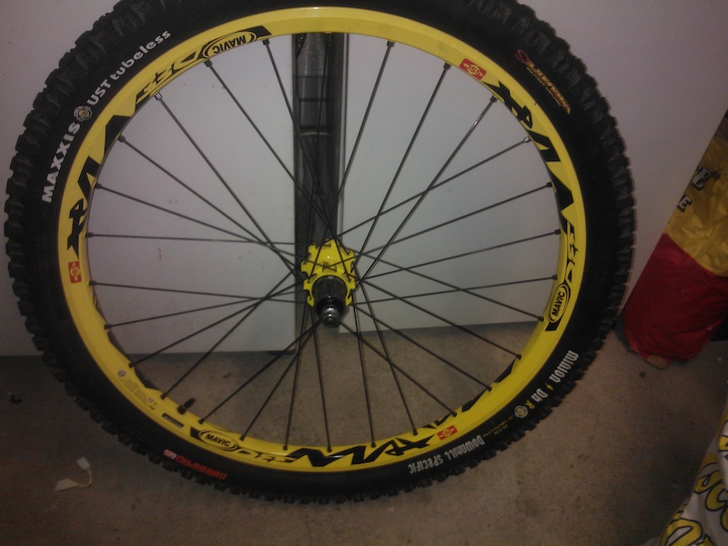 2005 Mavic Deemax rear wheel 135mm as new For Sale