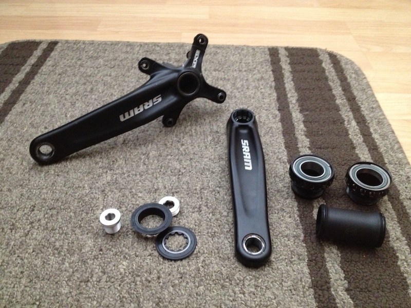 SRAM S1000 GXP Cranks w/BB For Sale