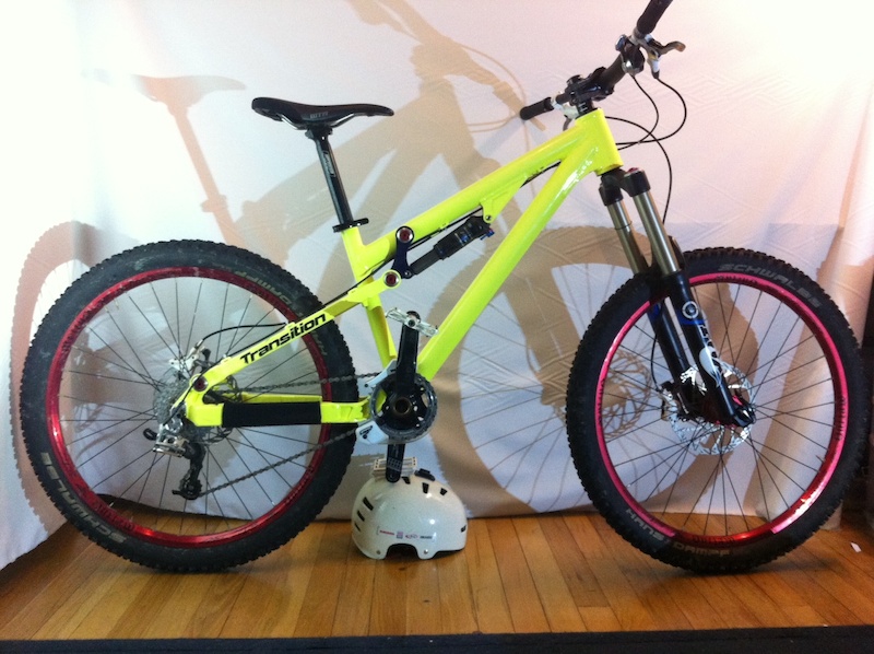 2010 Transition Bottlerocket small/medium freeride bike For Sale